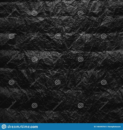 Papel De Kraft Arrugado La Textura Arrug El Papel Marr N Reciclado