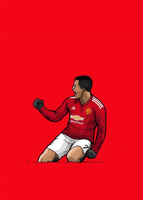 Manchester United Cartoon Wallpapers Wallpaper Cave