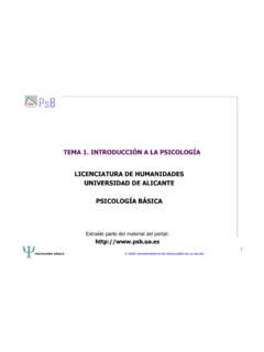 TEMA 1 INTRODUCCION A LA PSICOLOGÍA rua ua es tema 1 introduccion a