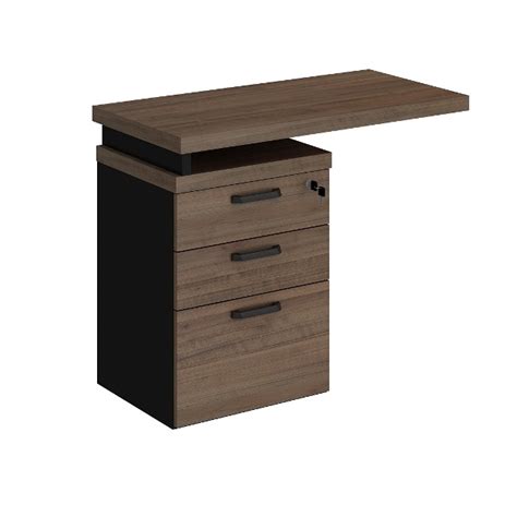 Casa Office M Veis Gaveteiro Pedestal Extens Vel Tampo Mm