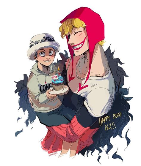 Trafalgar D Water Law And Donquixote Rocinante Corazon Corasan