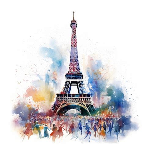 Premium Ai Image Olympic Games In Paris