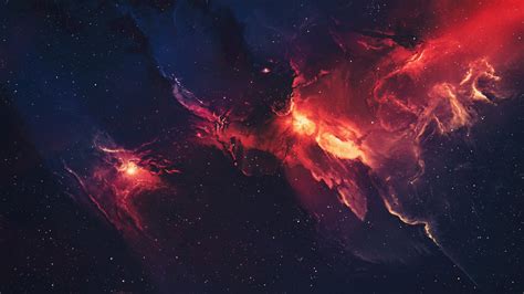 Espacio Estrellas Universo Nebulosa Fondo De Pantalla K Hd Id