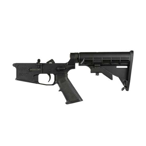 Apf Ar15 Complete Billet Lower Wm4 Buttstock Blackstone Shooting