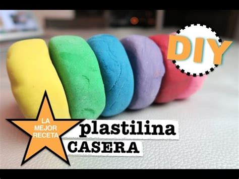 COMO HACER PLASTILINA CASERA PLAY DOH LA MEJOR RECETA YouTube