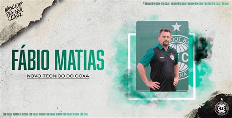 Coritiba anuncia Fábio Matias como novo técnico Banda B