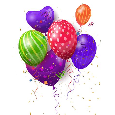 Happy Birthday Balloons Png Image
