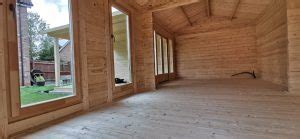 Hansa Corner B Chalet de Jardin 18m² 44mm