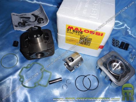 Kit 70cc Ø47mm MALOSSI dos segmentos de hierro fundido PIAGGIO GILERA