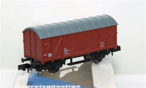 Arnold 5903 Gedeckter Güterwagen Dienstgüterwagen Bauart 1139 2