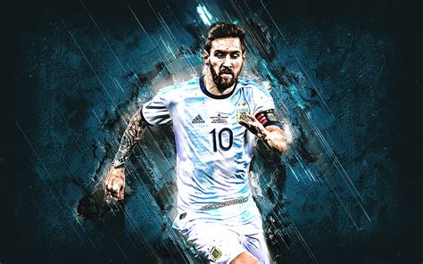 Lionel Messi Capitan Argentina National Team Football Wallpaper Hd