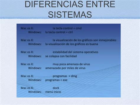 Diferencias Entre Mac Y Pc Ppt Descarga Gratuita