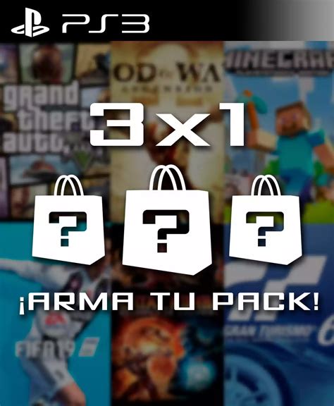 ARMA TU GAMER PACK 3X1 PS3 Juegos Digitales Honduras Venta De