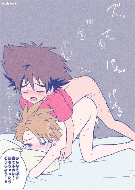 Post Digimon Matt Ishida Tai Kamiya Yukimi