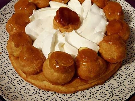 Recettes de Saint honoré et Chantilly