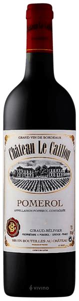 Château Le Caillou Pomerol Vivino Hong Kong