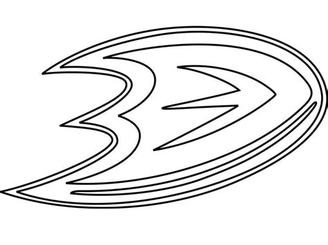 Anaheim Ducks Logo Coloring Page The Best Porn Website