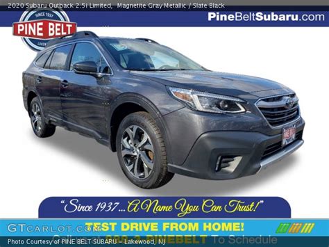 Magnetite Gray Metallic 2020 Subaru Outback 2 5i Limited Slate