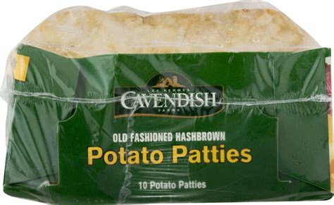 Cavendish Farms Potato Patties Hash Browns Old Fashioned