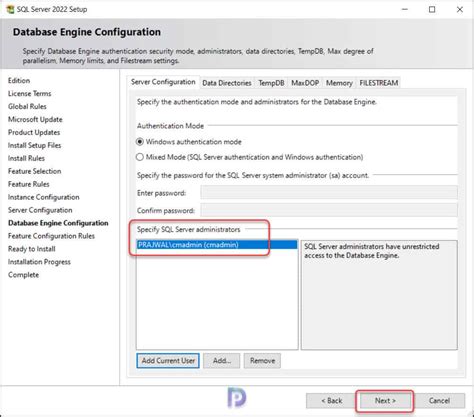 Guide To Install SQL Server 2022 For SCCM Prajwal Desai