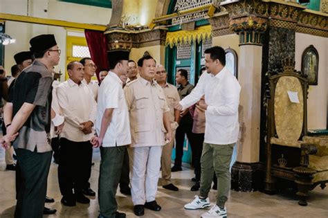 Prabowo Dukung Bobby Nasution Maju Di Pilgub Sumut IndonesiaPos