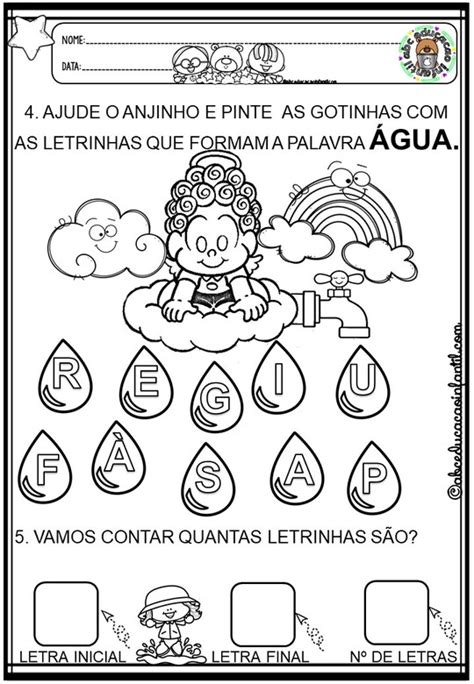 Atividades Sobre A Agua Educacao Infantil
