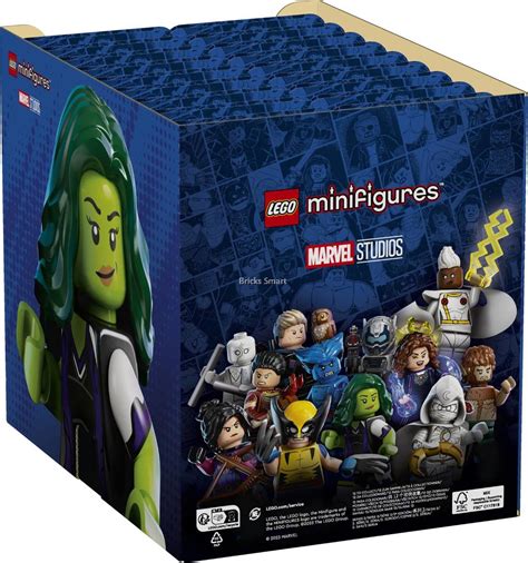 LEGO 71039 Minifigures Marvel Series 2 Building Toy Set Box Of 36