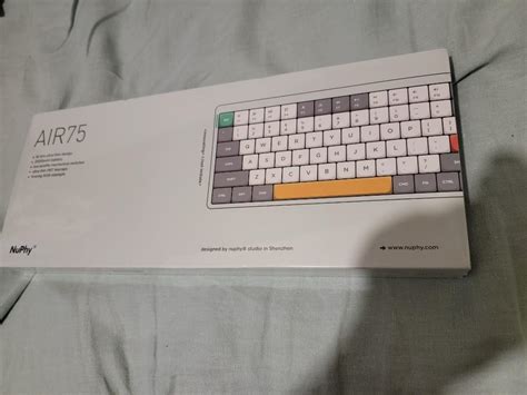 NuPhy Air75 Wireless Low Profile Mechanical Keyboard 短軸藍芽無線機械鍵盤 紅軸