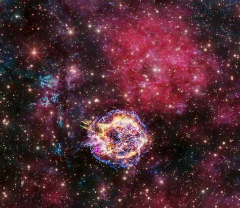 An Enchanting New Ground Based View Of A Supernova Remnant
