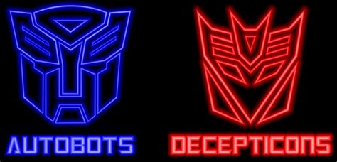 Red And Blue Autobot Logo LogoDix