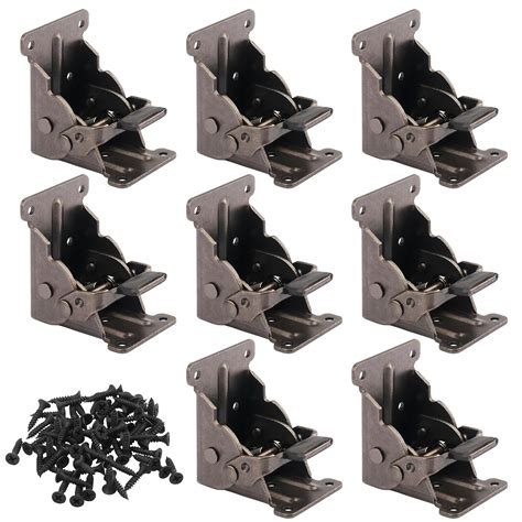 Snapklik 8 Pack Folding Leg Brackets Folding Table Leg Bracket