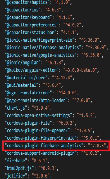 Cordova Plugin Firebase Analytics Version 7 0 5 Is Not Working For