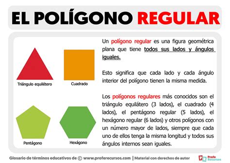 Qué es un Polígono Regular