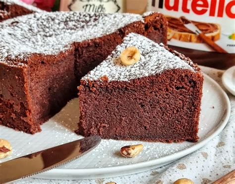 TORTA CREMOSA NUTELLA E MASCARPONE SENZA FARINA Dolce Facile E Super