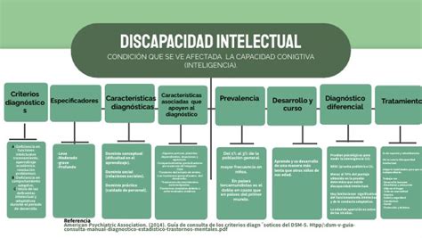 MAPA CONCEPTUAL DE DISCAPACIDAD INTELECTUAL