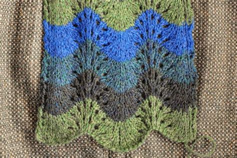 The Textile LAB Einfaches Wellenmuster Stricken Wellenmuster
