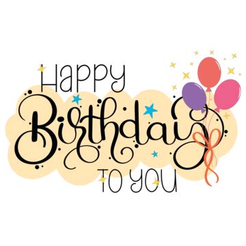 Lettering Happy Anniversary With Balloon Decoration Vector Happy