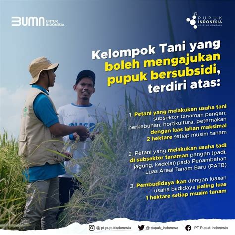 PT Pupuk Indonesia On Twitter Sahabat Sesuai Dengan Permentan No 49