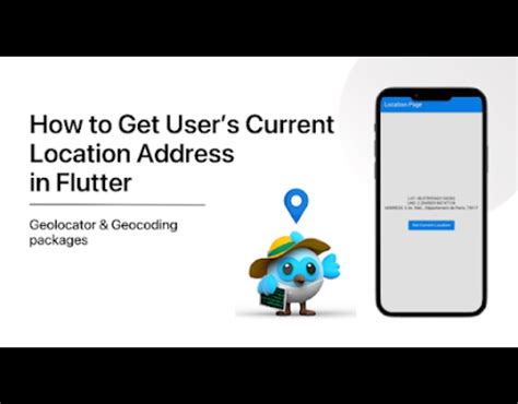 How To Get Users Current Location Address In Flutter Geolocator