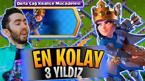 ORTA ÇAĞ KRALİÇE MÜCADELESİ EN KOLAY 3 YILDIZ TAKTİĞİ TEK SEFERDE YAP