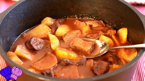 ESTOFADO de CARNE con PATATAS Cómo hacerlo más FÁCIL y jugoso YouTube
