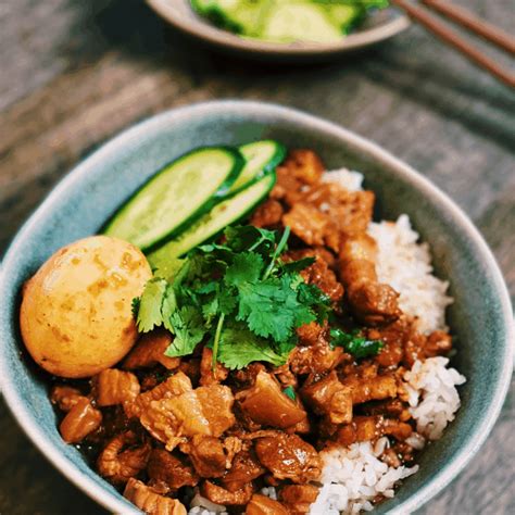 Authentic Taiwanese Braised Pork Rice Instant Pot EASY Tiffy Cooks
