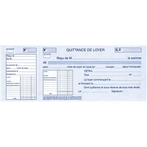 Comment Remplir Une Quittance De Loyer Avec Exemple 42 OFF