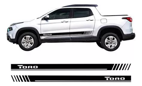 Faixa Lateral Fiat Toro Adesivo Tor Cor Lateral Toro