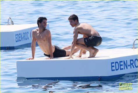 Elite Star Manu Rios Hits The Beach In Cannes With Stylist Marc Forne