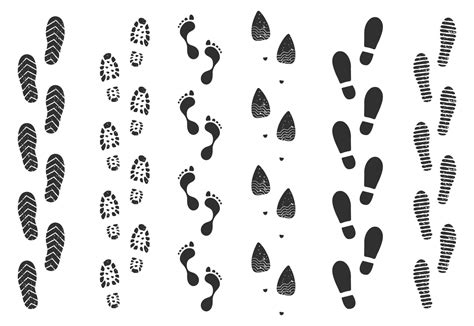 Footprints Clipart Footprint Trail Picture Footprints Clipart The