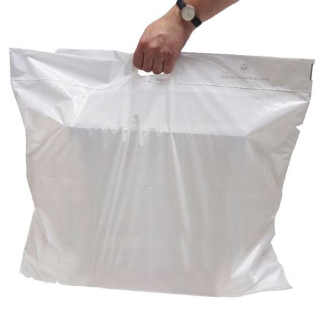 XL bæreposer Store genbrugsplast poser med hank Dansk produktion