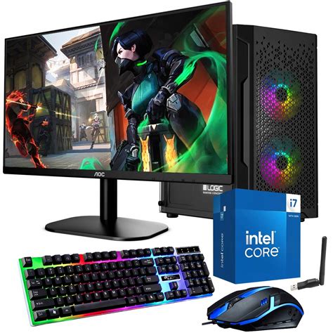 Zestaw Komputer Gamingowy Pc Do Gier I Gen Gb Gb Ssd Rtx