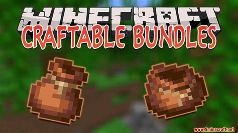 Craftable Bundles Data Pack 1 19 2 1 18 2 Crafting Recipe For