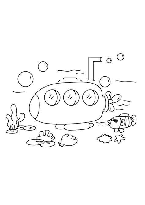 Coloriages sous marin à imprimer